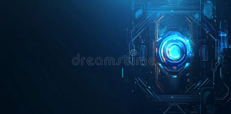 Digital Vision Future Technology Illustration. Stock Photo - Image of ...