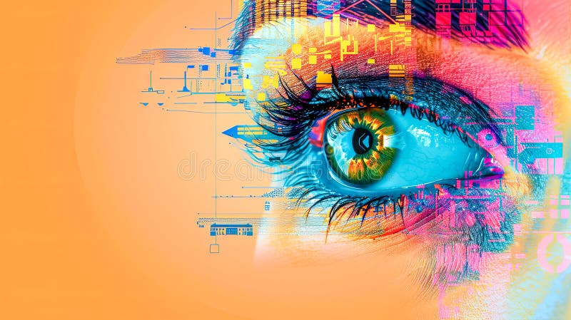 Digital Vision and Technology Concept Stock Image - Image of innovation ...