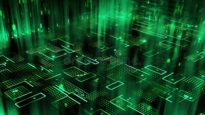 Digital Vistas: Exploring Technological Dimensions in Emerald Green ...