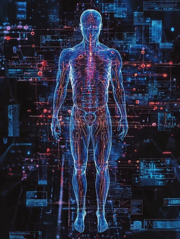 Digital Visualization of Human Nervous System with Futuristic Interface ...