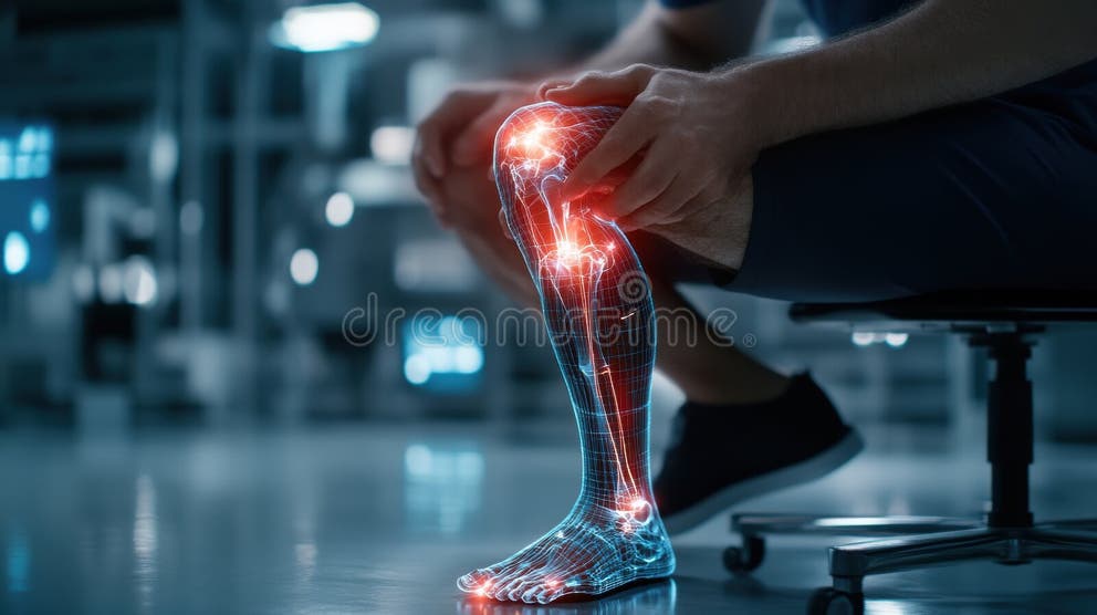 A Digital Visualization of Knee Pain and Nerve Pathways in a Clinical ...