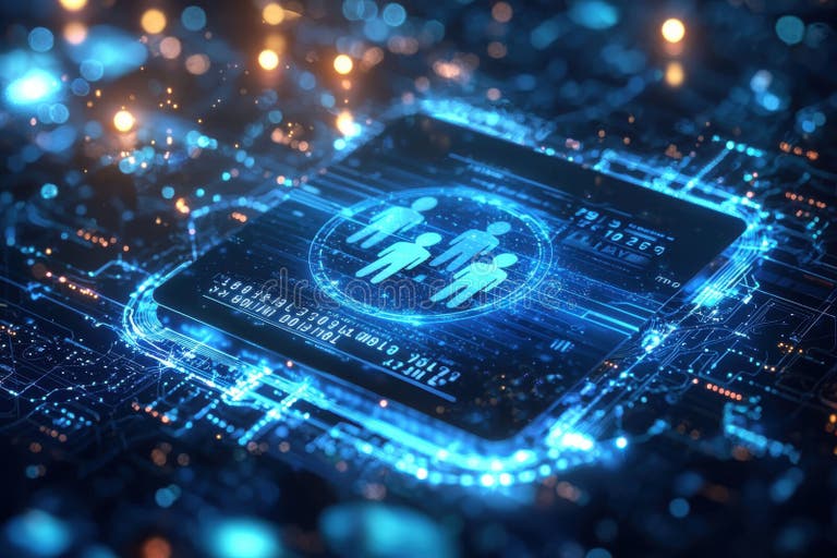 Digital Visualization of People Networking through Futuristic ...