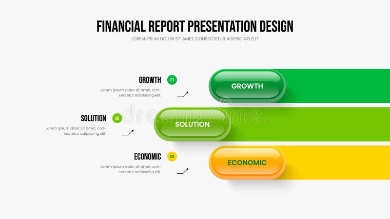 Enterprise Introduction 3 Step Infographic Slide Design. Stock Vector ...