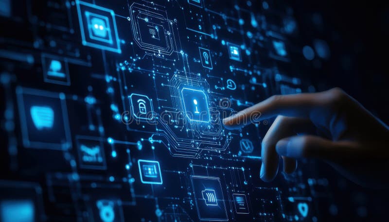 Digital Visualization of Technology Interaction through Futuristic ...