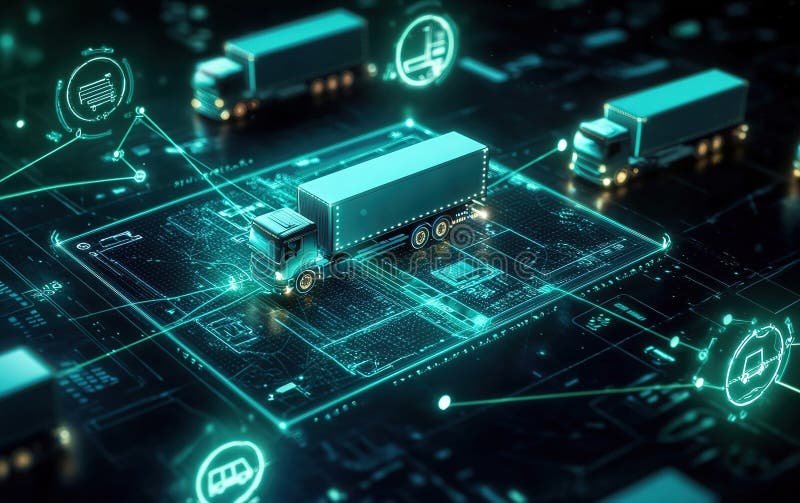 Digital Visualization of Trucks Connected through Technology ...