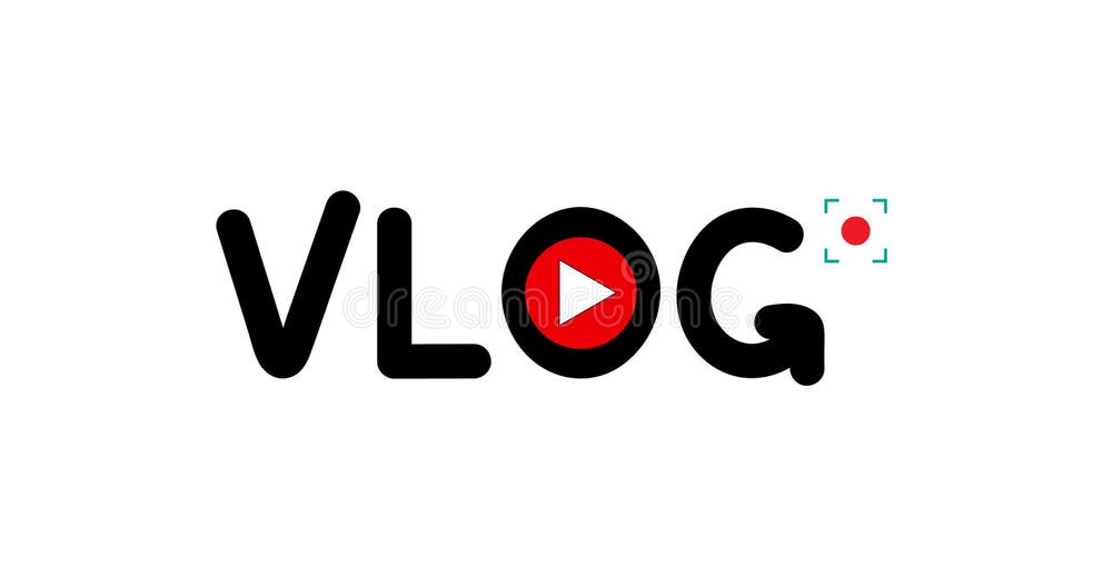 Digital Vlog Logo. Flat Illustration of Digital Vlog Vector Logo for ...