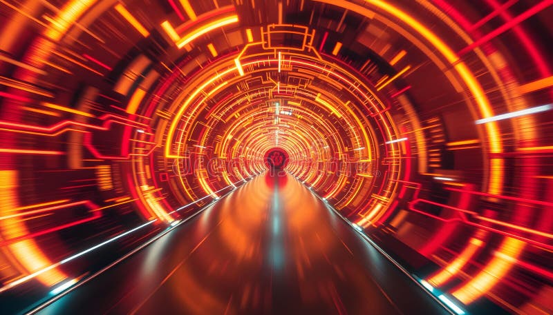 Into the Digital Vortex: a Journey through the Core Stock Illustration ...