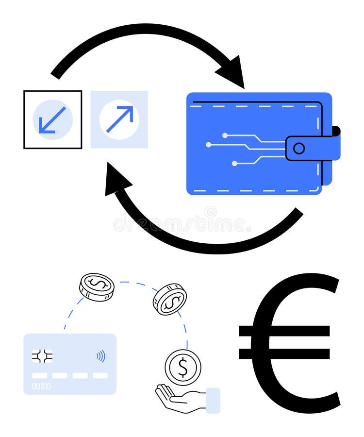 Digital Wallet with Euro Currency Exchange and Payment Method ...