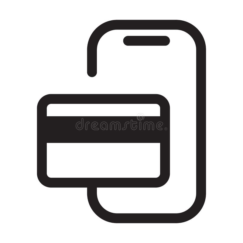 Digital Wallet Icon. Online Finance, E-commerce Vector Illustration ...