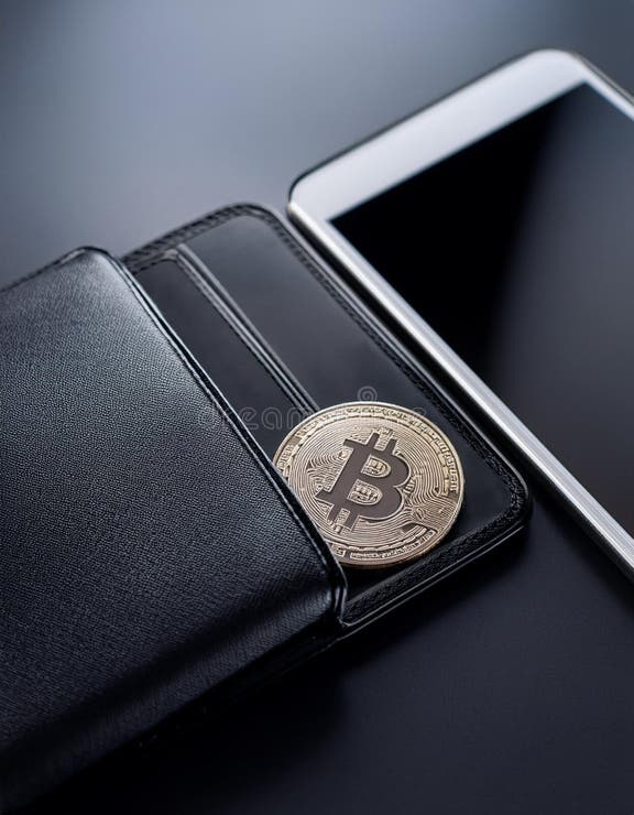 Digital Wallet with a Minimalist Design, Emphasizing Simplicity and ...