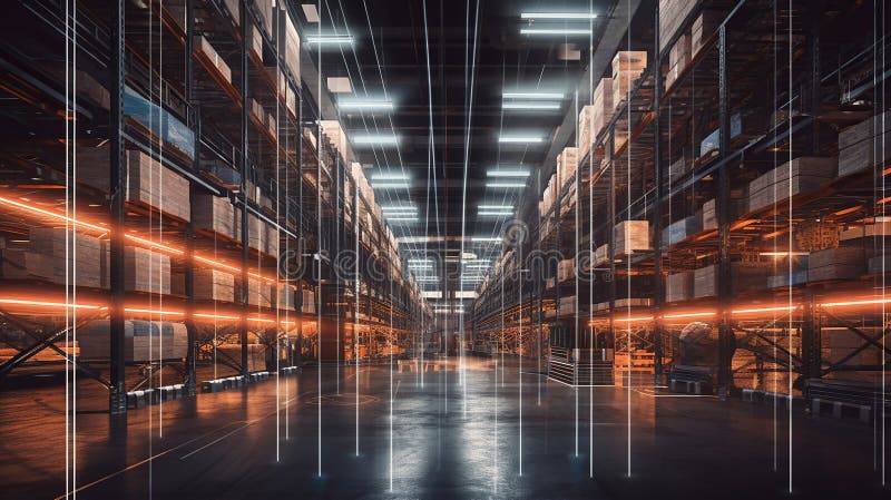 Connected Warehouse Stock Illustrations – 731 Connected Warehouse Stock ...