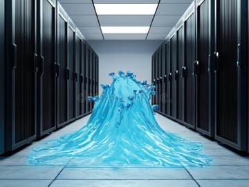 Digital Water Splashes with Virus-like Particles Flow through Data ...