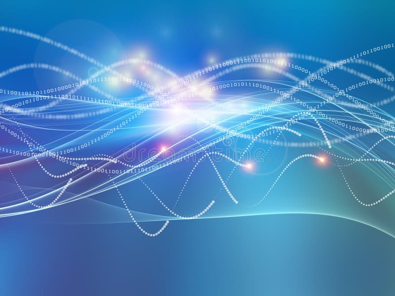 Digital Wave stock illustration. Illustration of vivid - 20644683