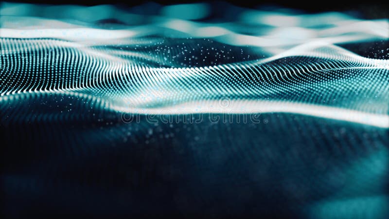 Digital Wave Form Background Stock Image - Image of detail, computer ...