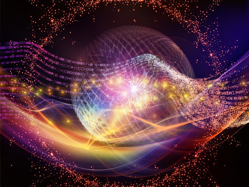 Digital Wave stock illustration. Illustration of figure - 17326078