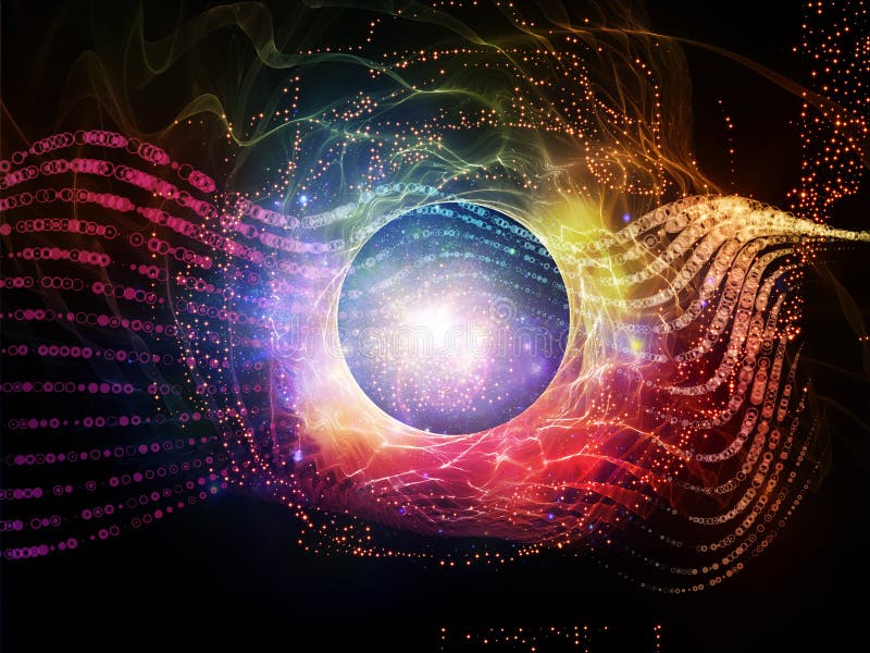 Digital Wave stock illustration. Illustration of figure - 17326078