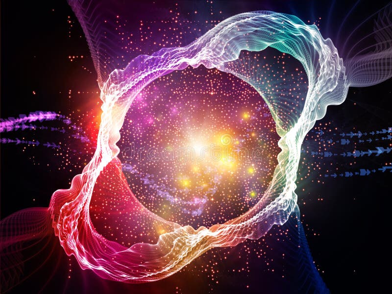 Digital Wave stock illustration. Illustration of figure - 17326078