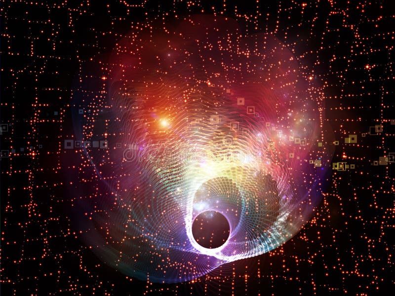 Digital Wave stock illustration. Illustration of knowledge - 221084091