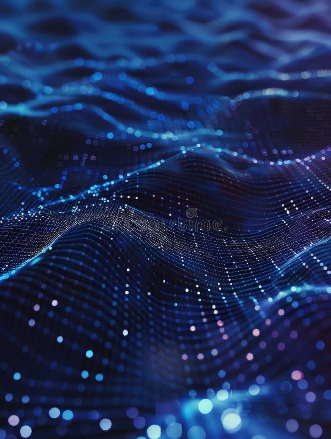 Digital Waveform stock image. Image of abstract, wave - 363239255