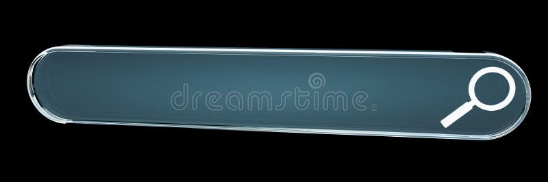 Digital Web Address Search Bar 3D Rendering Stock Illustration ...