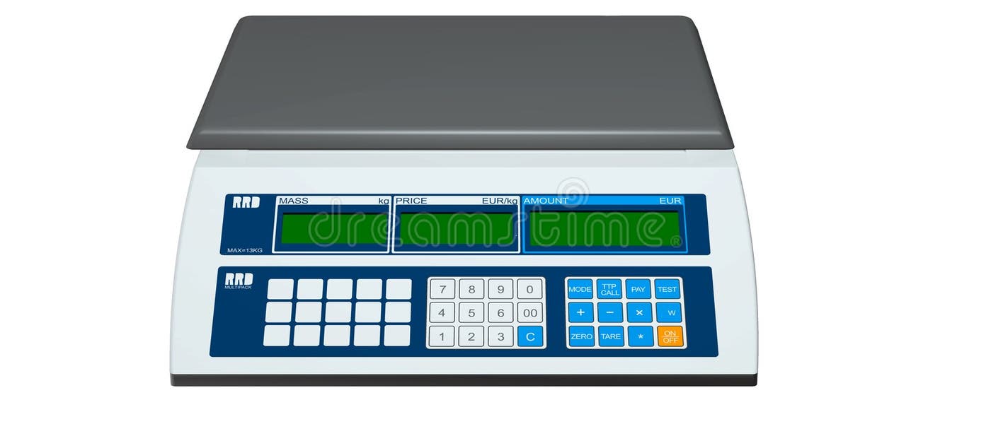 Digital Weighing Scale Stock Illustrations – 1,496 Digital Weighing ...