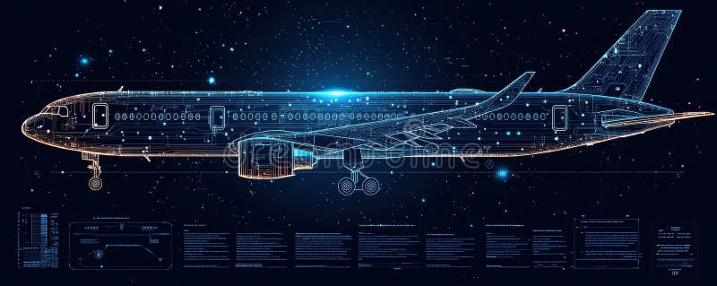 Digital Travel Intersection Technology Aviation Stock Photos - Free ...