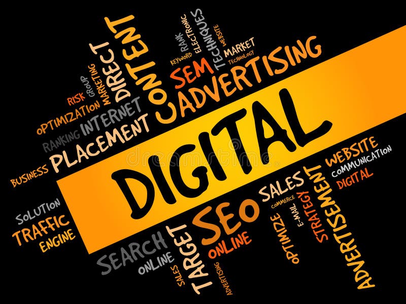 Digital word map stock vector. Illustration of equator - 10787921