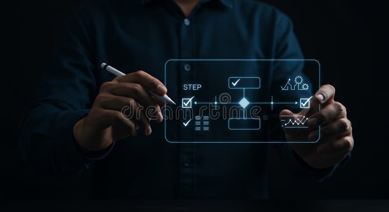 Digital Workflow: Optimizing Steps, Achieving Success. Interactive ...