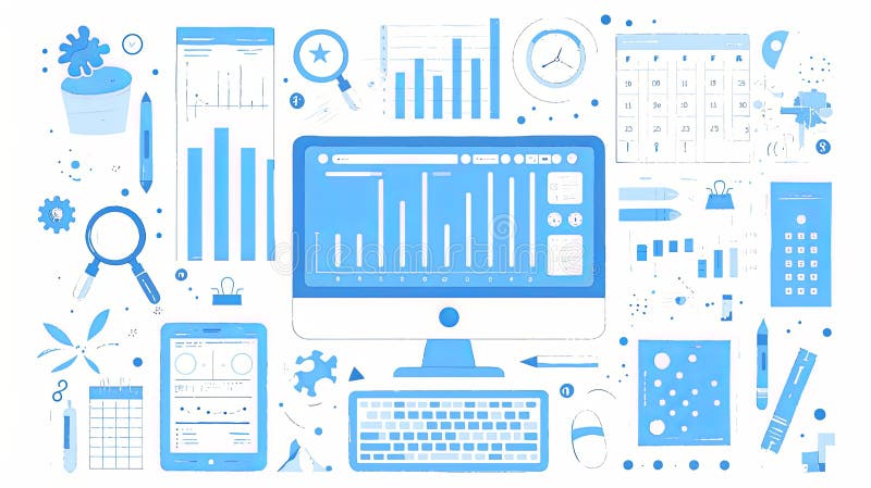 Digital Workspace with Business Planning Tools and Analytics Interface ...