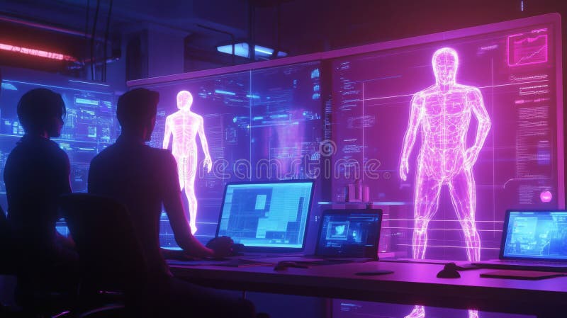 Digital Workspace Featuring Virtual Avatars with Advanced Holographic ...