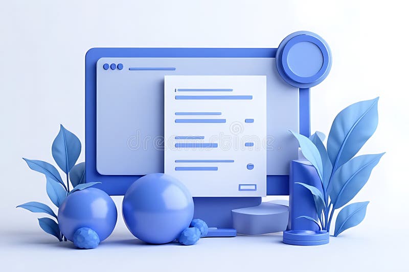 Digital Workspace Setup Home Office Graphic Design Modern Environment ...