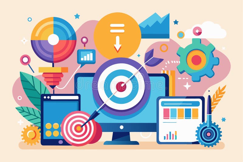 A Digital Workspace Showcasing Various Tools for Improving Productivity ...