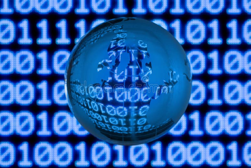 Digital world stock photo. Image of connecting, continent - 20148118