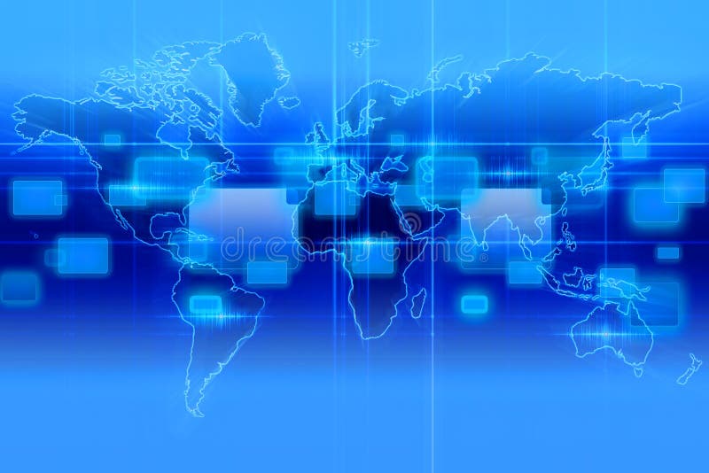 Digital World stock illustration. Illustration of click - 20900423