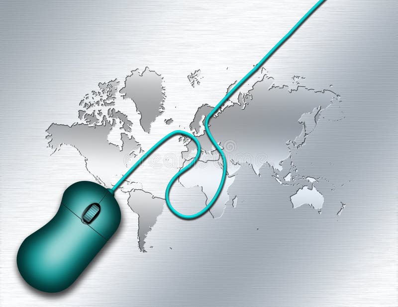 Digital World stock illustration. Illustration of graphic - 114154399