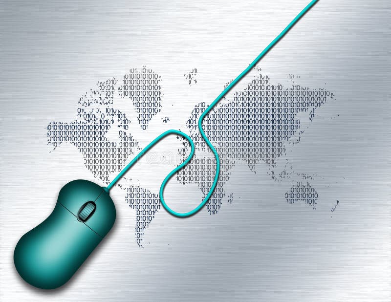 Digital World stock illustration. Illustration of modern - 127018832