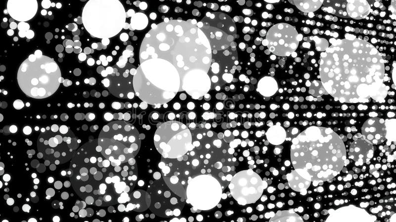 Digital World Data Space Dots Stock Illustration - Illustration of ...