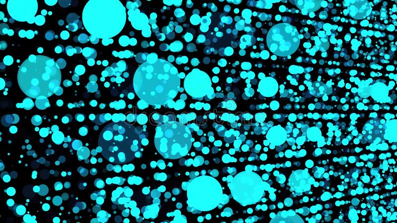 Digital World Data Space Dots Stock Illustration - Illustration of ...