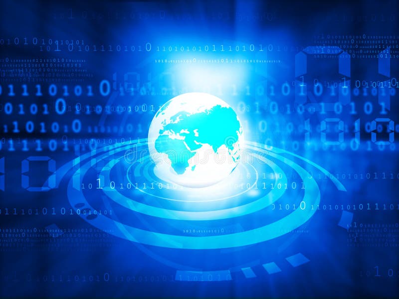 Digital world stock illustration. Illustration of australia - 96440139
