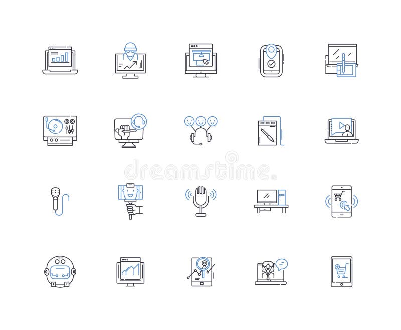 Digital World Line Icons Collection. Cybersecurity, Coding, Encryption ... Digital World Line Icons Collection. Cybersecurity, Coding, Encryption ...