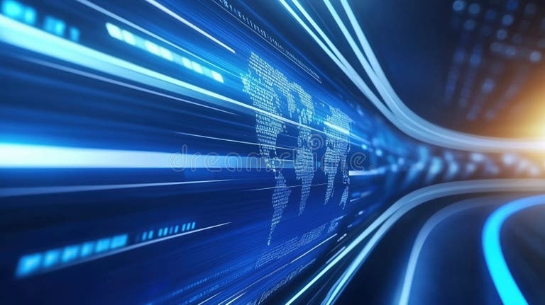 Binary Data Motion Graphics Stock Illustrations – 863 Binary Data ...