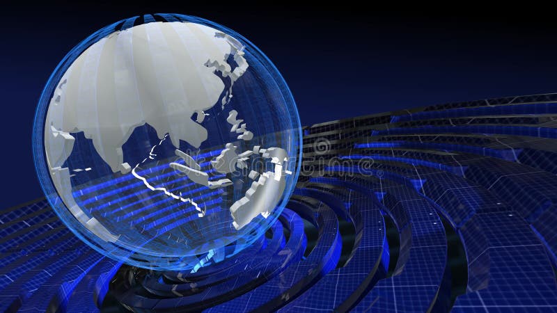 Digital World Map News Studio Background Stock Video - Video of blue ... Digital World Map News Studio Background Stock Video - Video of blue ...