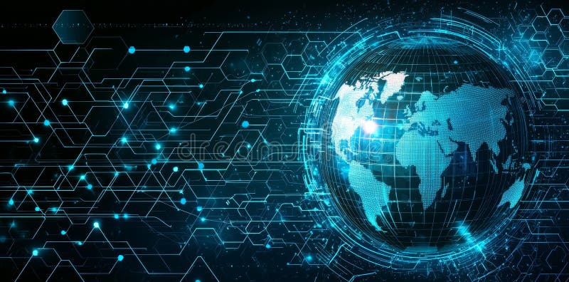 Digital World Strategy and Communication Illustrations. Future Tech ...