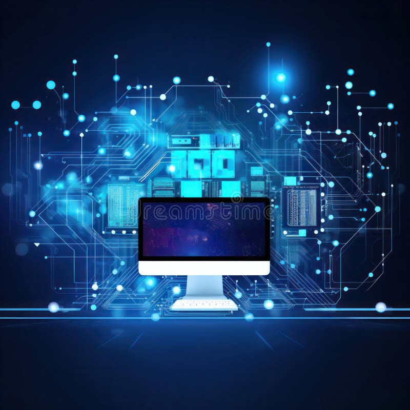 Digital World: Technological Innovation and Network Connectivity Stock ...