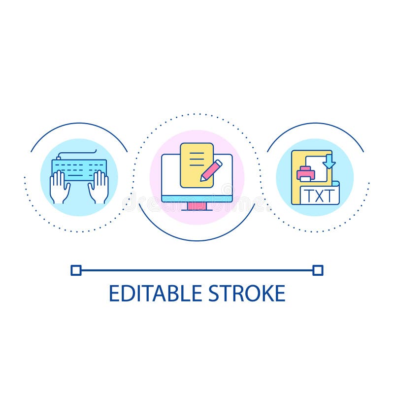 Writing Skills Icon Stock Illustrations – 424 Writing Skills Icon Stock ...