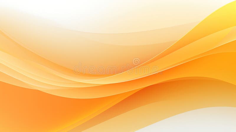 Digital Yellow Orange White Gradient Curve Abstract Graphic Poster AI ...