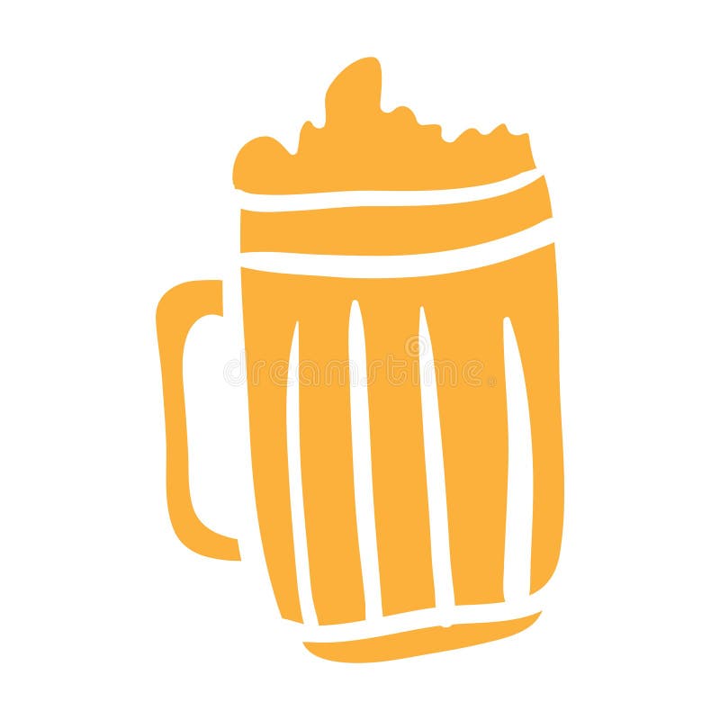 Digitale Illustratie Van Het Bier De Vectorpictogram Voor U Vector ...