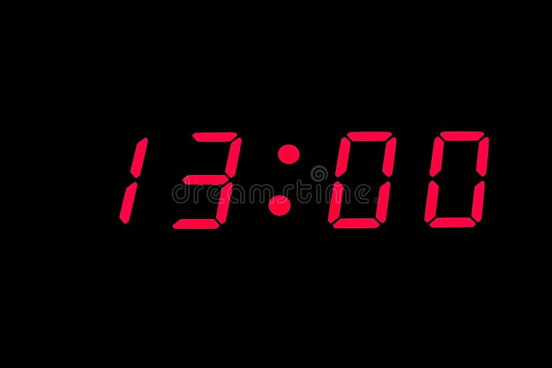 Digitale klok stock foto. Afbeelding bestaande uit detail - 16914500