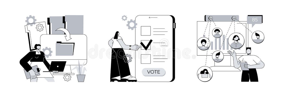 Cartoon Digitalization Stock Illustrations – 702 Cartoon Digitalization ...