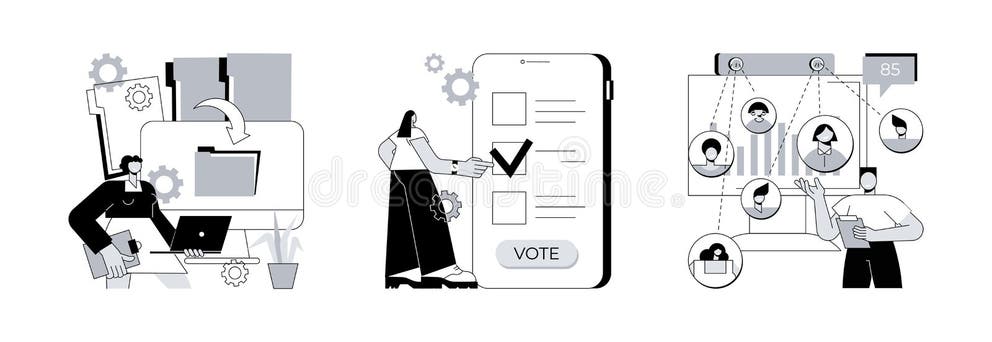 Digitalization People Stock Illustrations – 2,123 Digitalization People ...